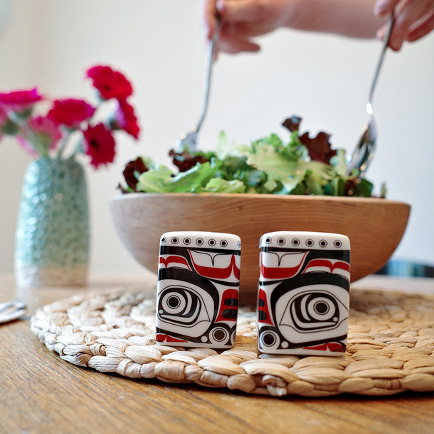 Ceramic Salt and Pepper Shaker Set | Prince Rupert – Seahorse Trading ...